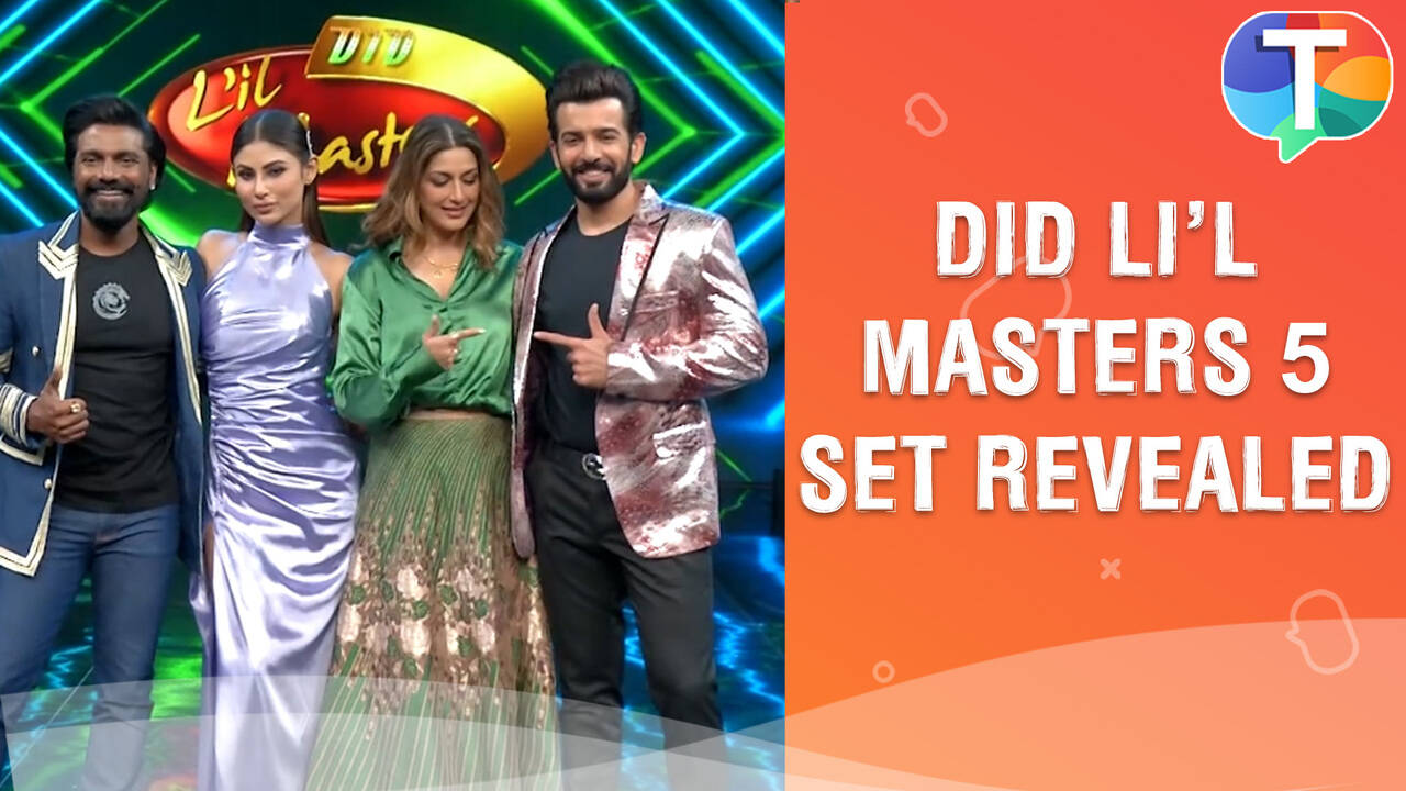 DID Li’l Masters 5 set revealed | Remo D'Souza, Mouni Roy & Sonali ...