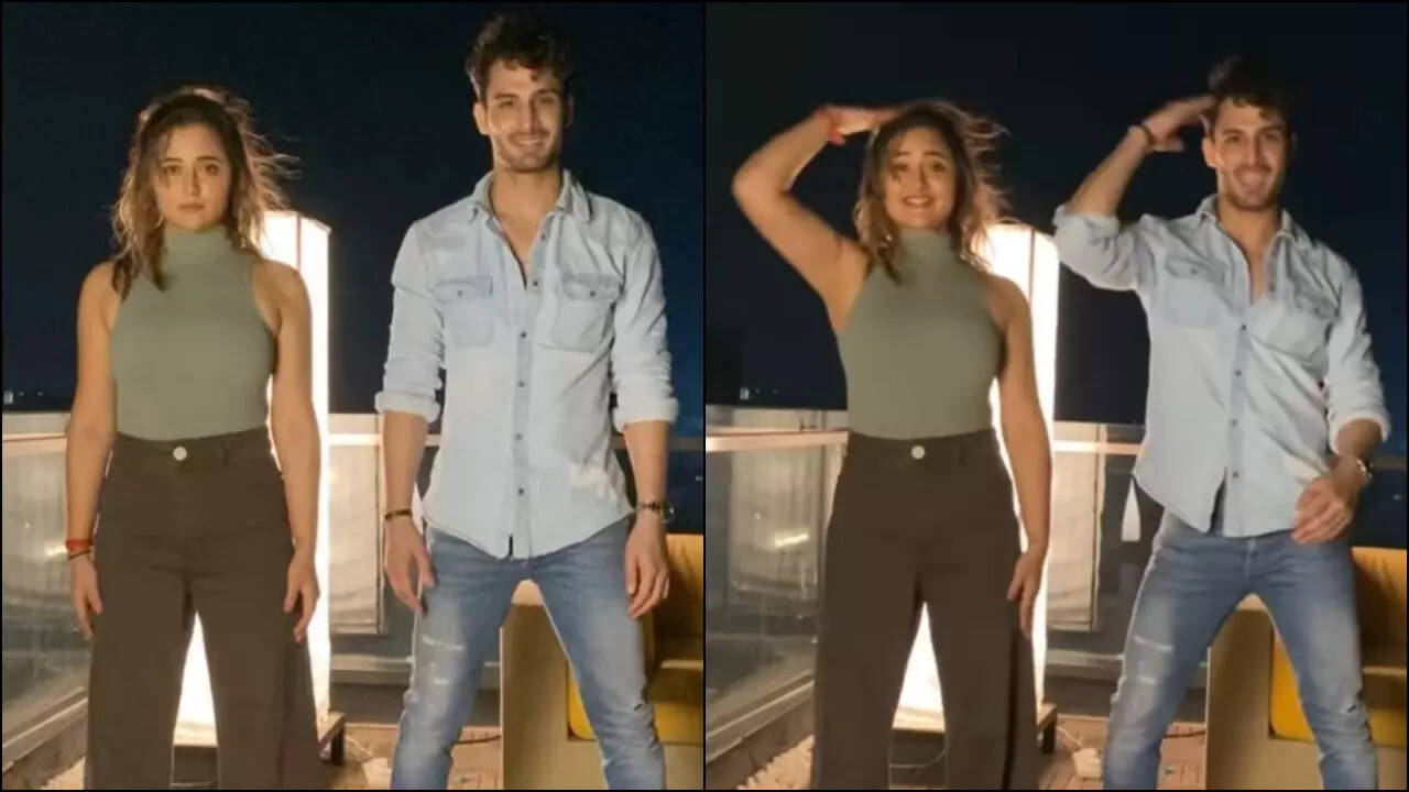 Umar: Rashami Desai, Umar Riaz's killer dance moves leave UmRash fans ...