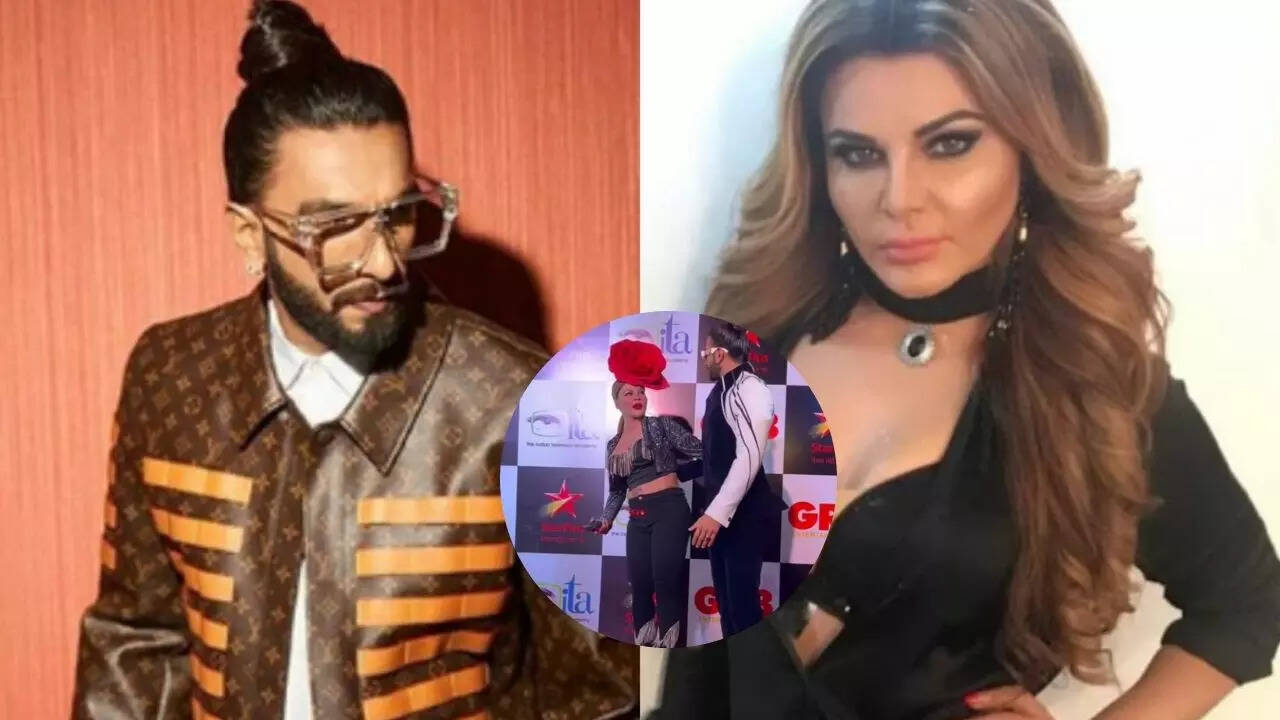 Ranveer: Rakhi Sawant, Ranveer Singh nail Allu Arjun's iconic Thaggede ...