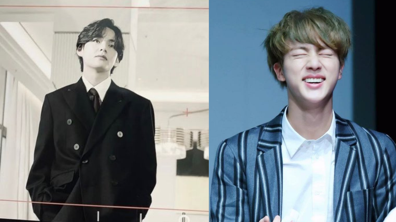'Chairman Kim' aka BTS' V looks so elite, that even Jin couldn't resist ...