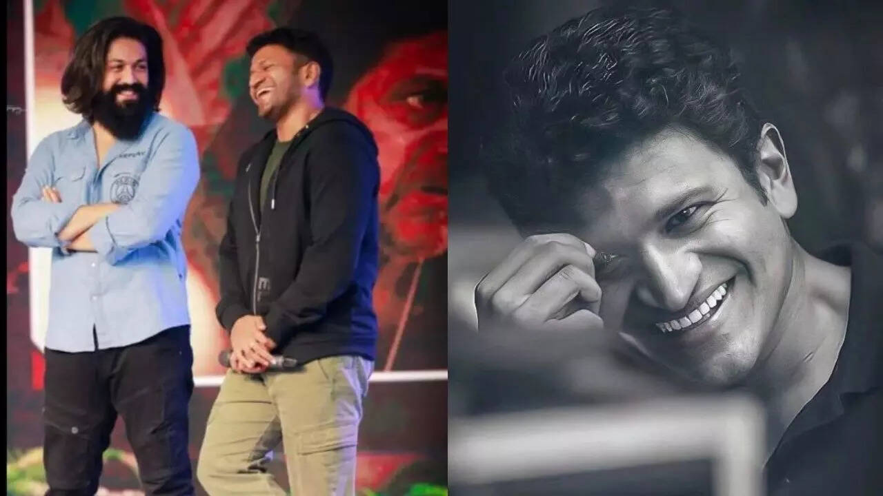 Puneeth Puneeth Rajkumars Birth Anniversary Kgf Actor Yash And James