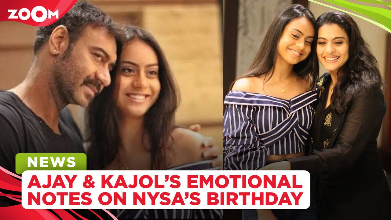 Ajay Devgn And Kajol Pen Emotional Notes On Daughter Nysa Devgans Birthday