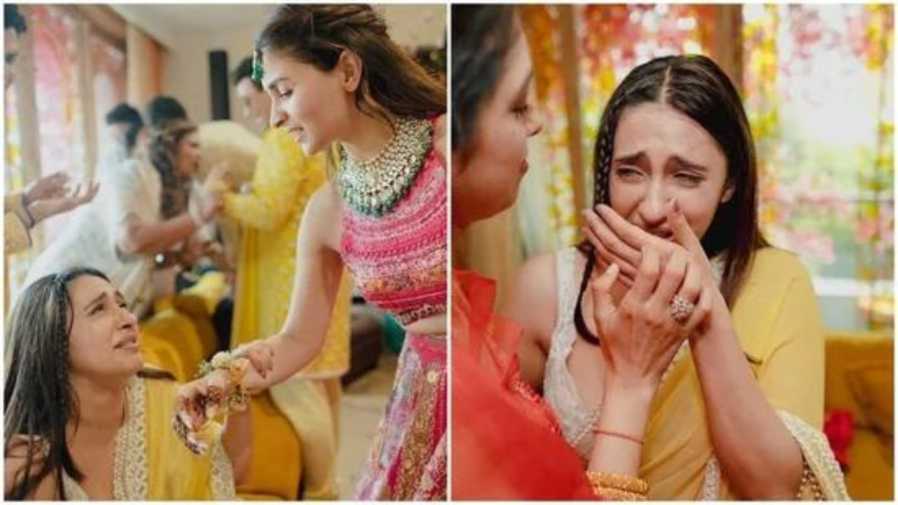 Alia Bhatt's BFF Akansha Ranjan crying at actress' mehendi ceremony is ...