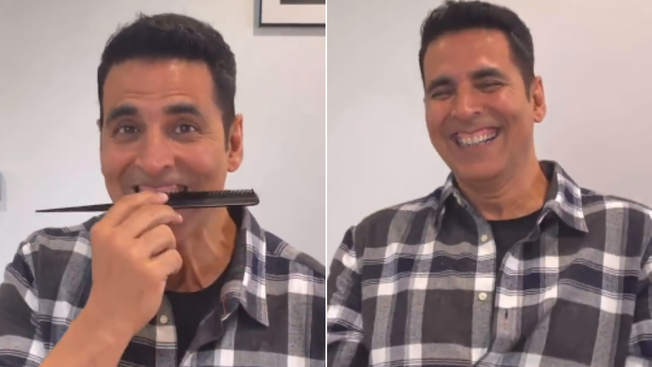 Akshay Kumar shares the key to happiness in goofy video on World ...