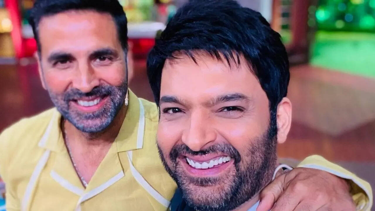 Akshay Kumar: Kapil Sharma shares a selfie with his inspiration Akshay Kumar, comedian all ...
