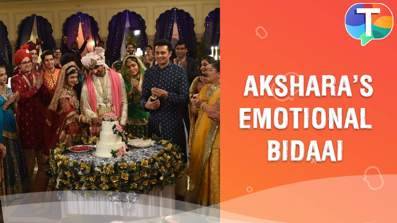Akshara's EMOTIONAL bidaai | Yeh Rishta Kya Kehlata Hai, TV Serial ...