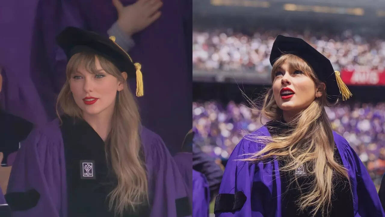 Taylor Swift receives honorary doctorate from New York University, says ...