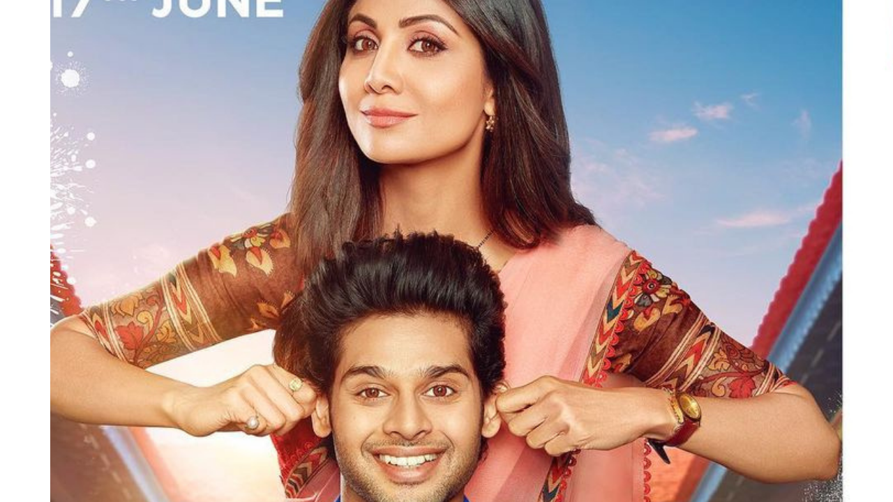 Nikamma: Shilpa Shetty, Abhimanyu Dassani nail a quirky pose as they ...
