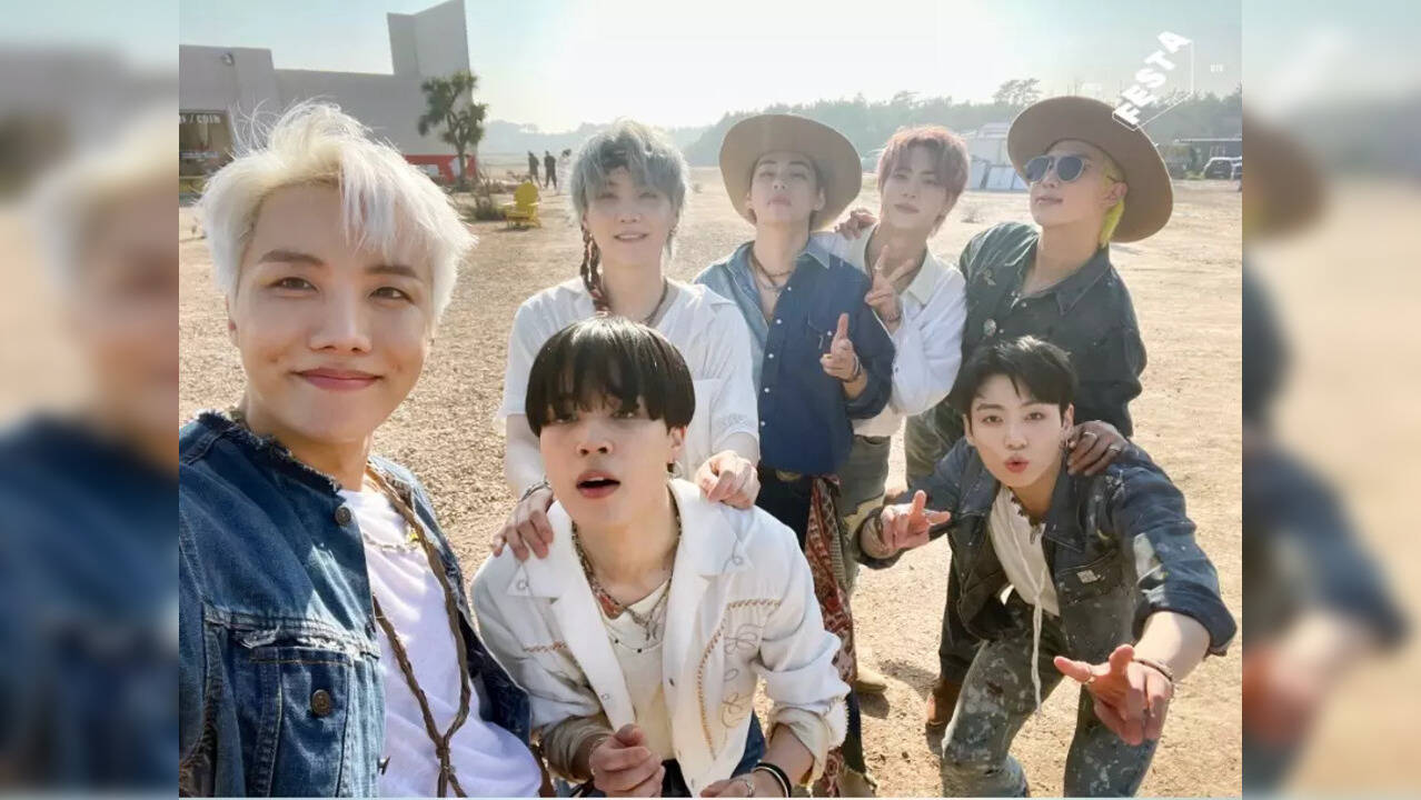 2022 BTS FESTA: Members don sunny outfits and cheerful smiles for the ...