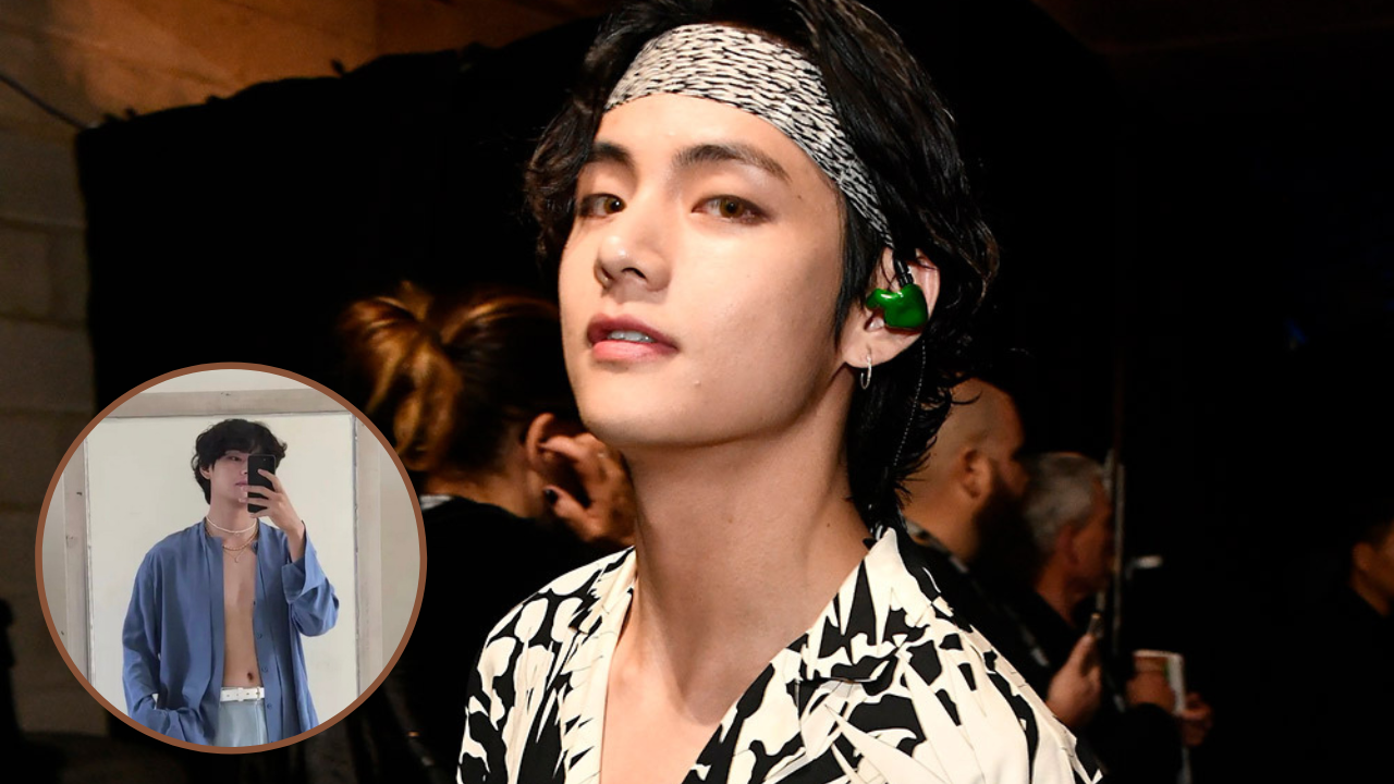 K-pop star V raises the heat in his sultry avatar; shows off toned abs ...