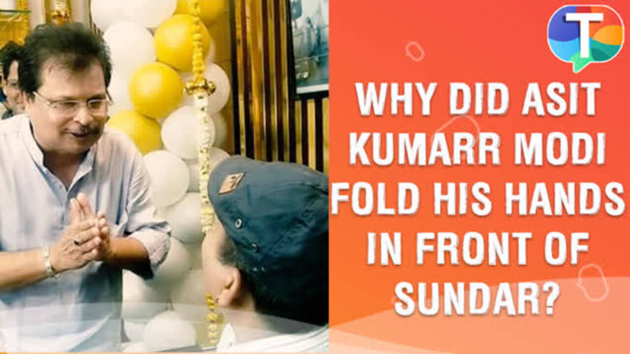Why did Asit Kumarr Modi fold his hands in front of Sundar from Taarak ...