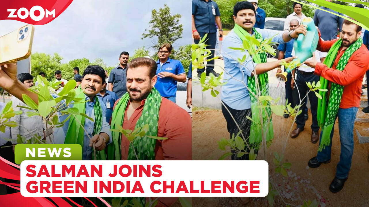 Salman Khan JOINS Green India Challenge & appeals his fans to participate