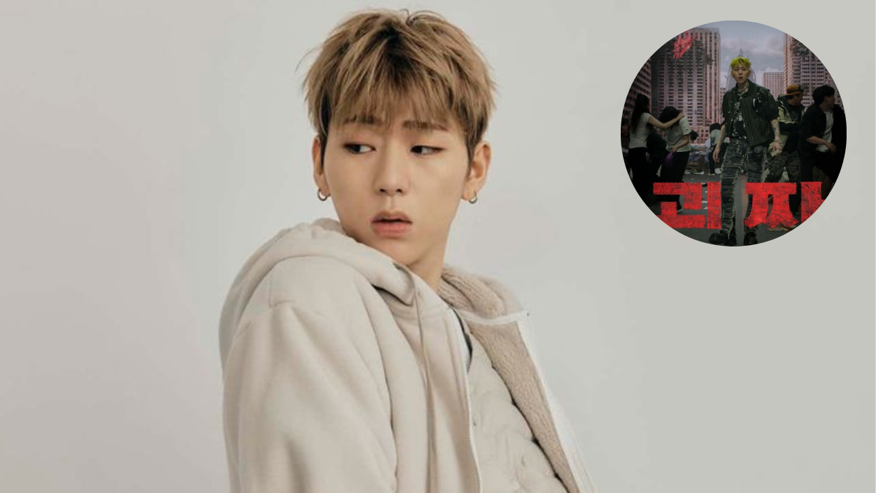 Zico stands centre amidst destruction in MV poster for title track ...