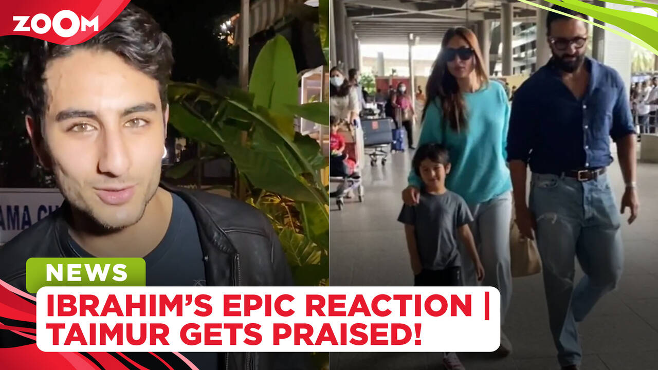 Ibrahim Ali Khan's EPIC reaction to being called 'upcoming hero ...
