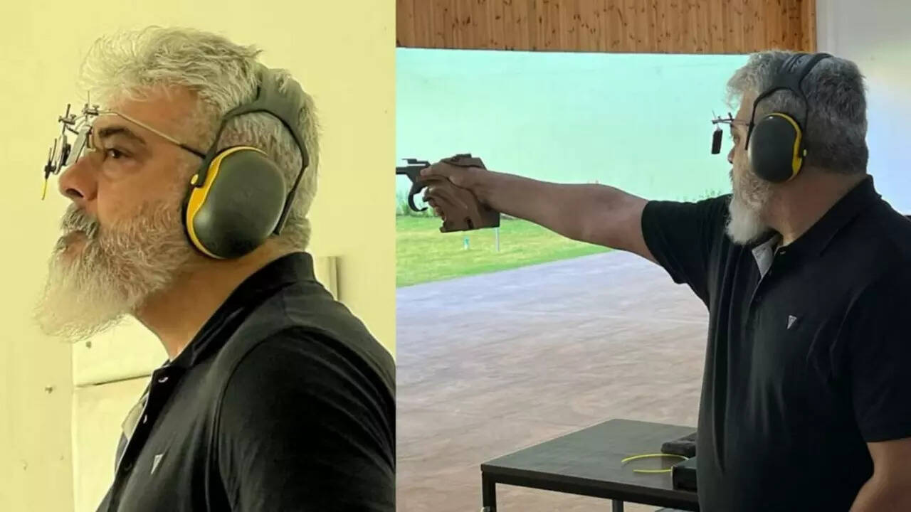 Ajith Kumar: Actor Ajith Kumar wins 4 gold, 2 bronze medals in shooting ...