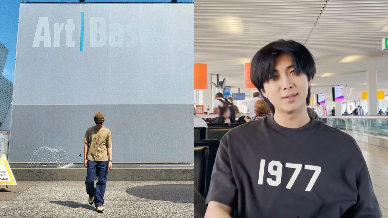 BTS leader RM goes 'Namjooning' as he takes a trip to Art Basel in ...