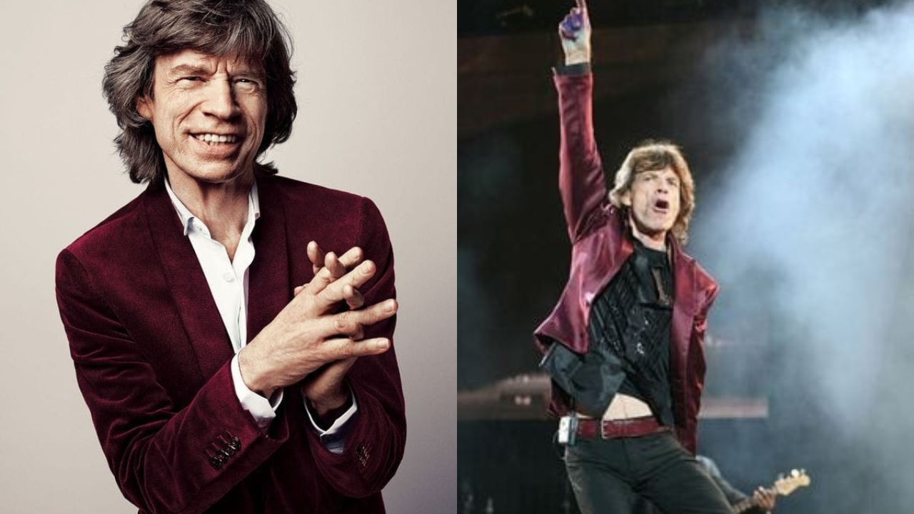 Jagger: Rolling Stones' frontman Mick Jagger flaunts his bare body ...