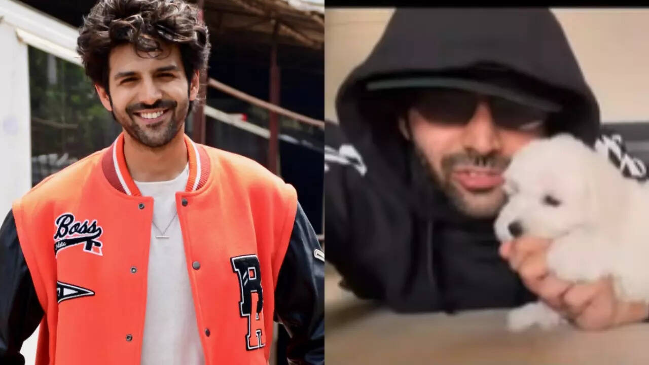 Kartik Aryan's Friendship Day post with pet Katori has fans gushing ...