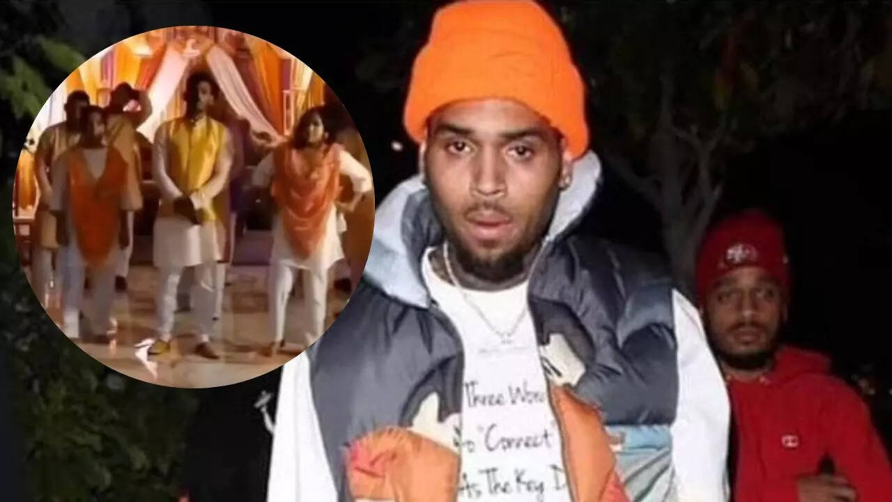 Chris Brown in awe of Indian family dancing to his song C.A.B at ...