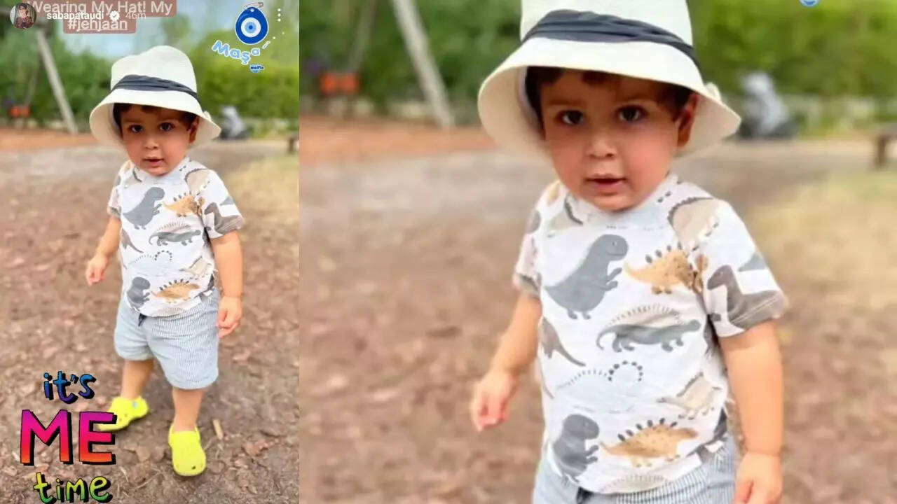 Jeh: Kareena Kapoor, Saif's munchkin Jeh Ali Khan poses for the camera ...