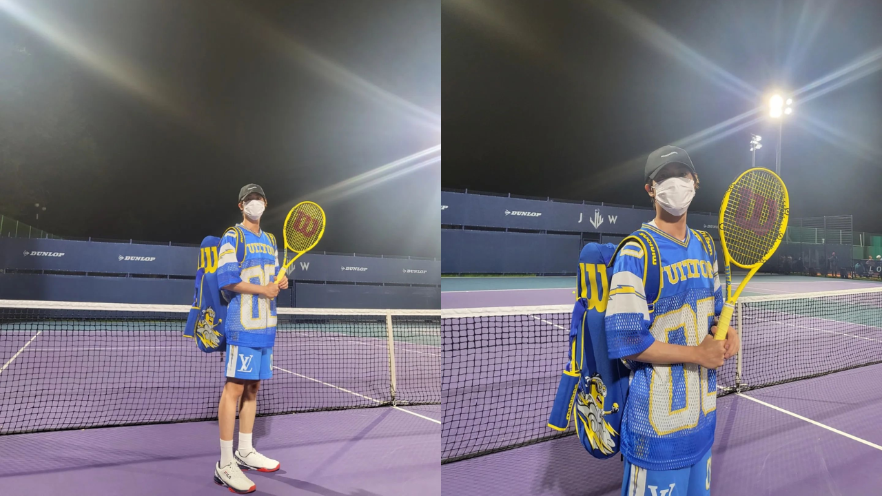 BTS’ Jin displays his Tennis skills in latest Instagram video; leaves ...