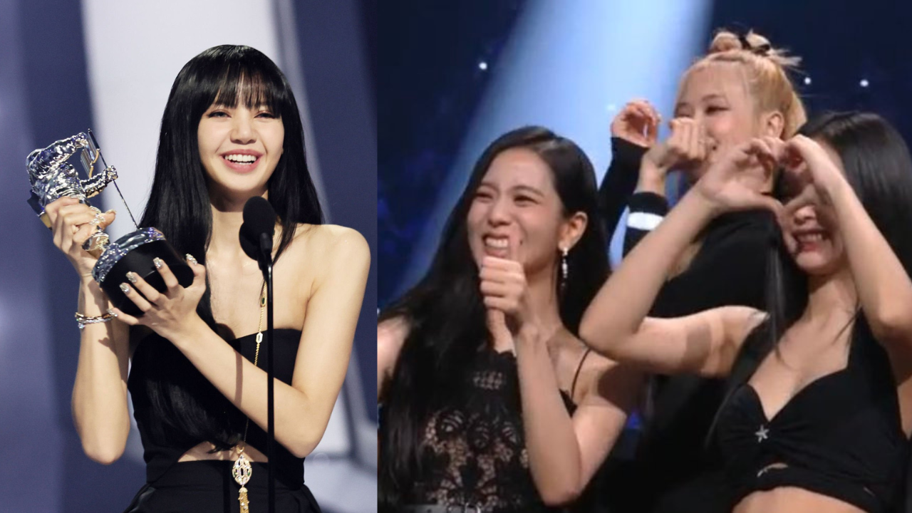 Blackpink has the most wholesome reaction to Lisa's historic win at MTV ...