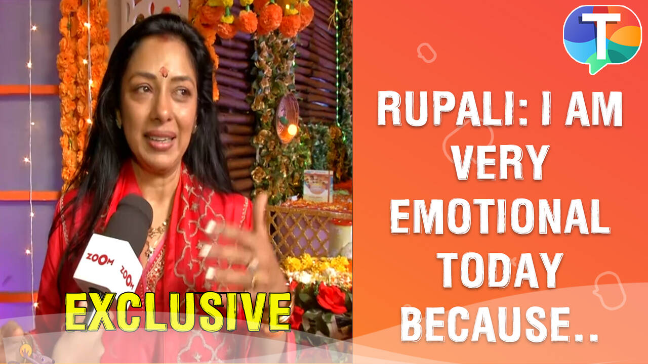 Rupali Ganguly is CRYING as she misses a very special person on Ganesh ...