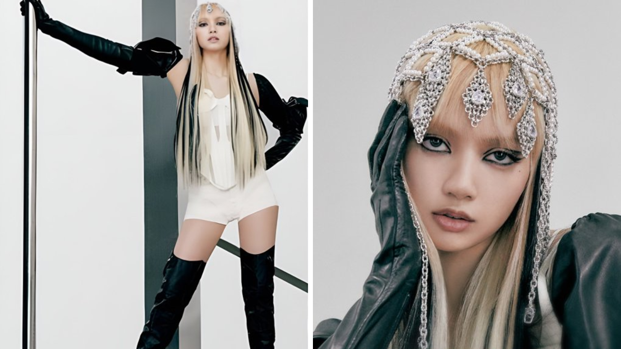 Blackpink’s Lisa slays the corset look in white ensemble worth Rs. 1.8 ...