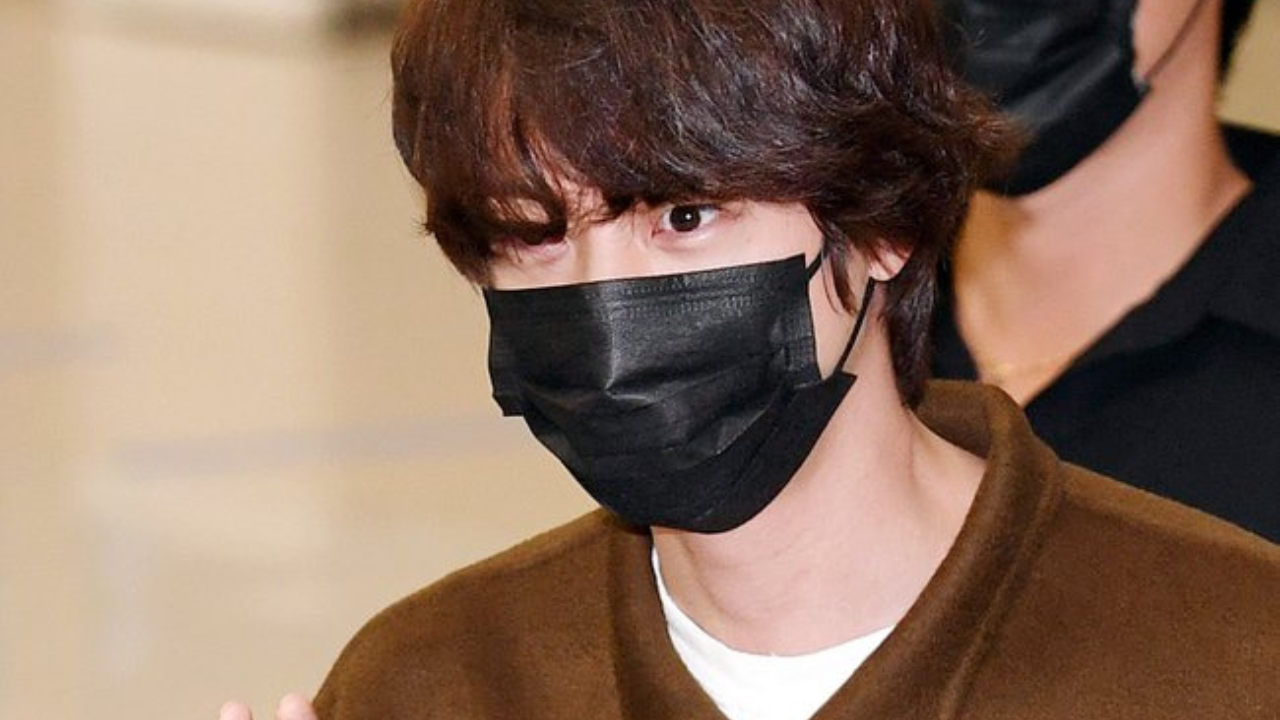 Jin is back! BTS singer looks ready to welcome fall in cosy outfit as ...