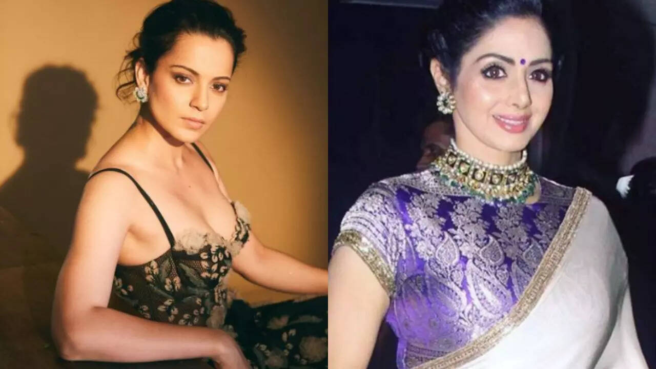 Kangana Ranaut is all praise for Sridevi's portrayal of 'feminine seduction' in Mr. India, says ...