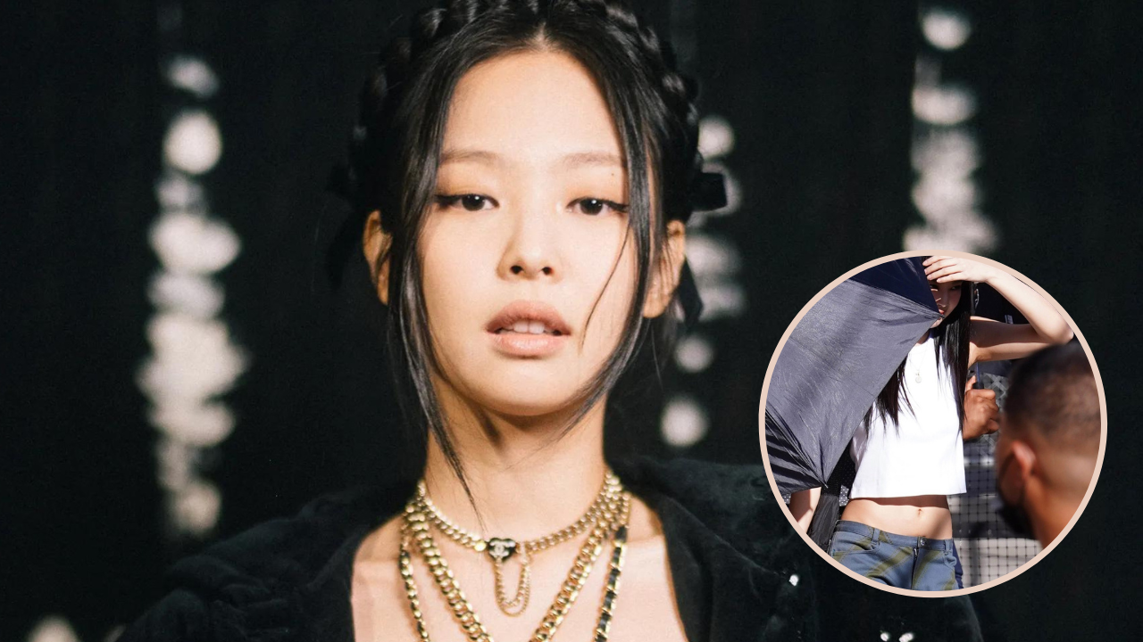Blackpink's Jennie is serving major body goals in low-rise pants and a ...