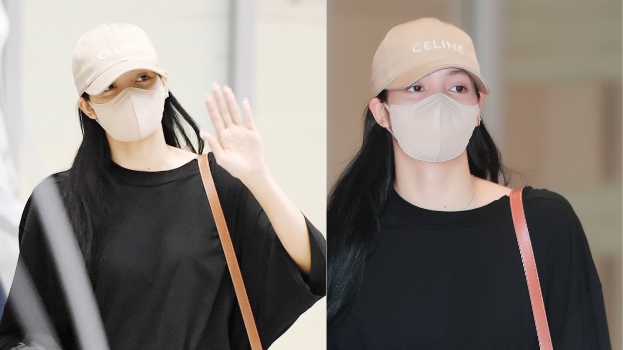 Blackpink's Lisa does a little wiggle dance for fans as rapper touches ...