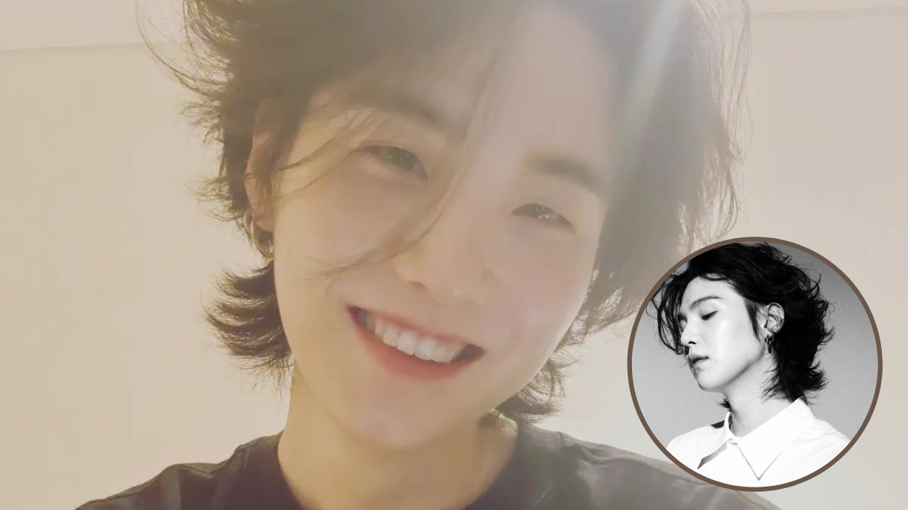 BTS' Suga embraces messy long hair in new profile picture and the ...