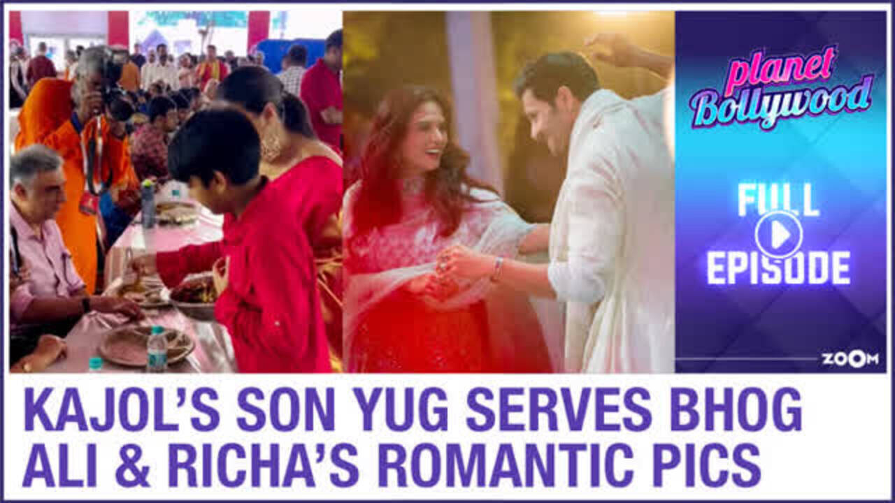 Kajols Son Yug Serves Bhog Ali And Richas Romantic Pre Wedding