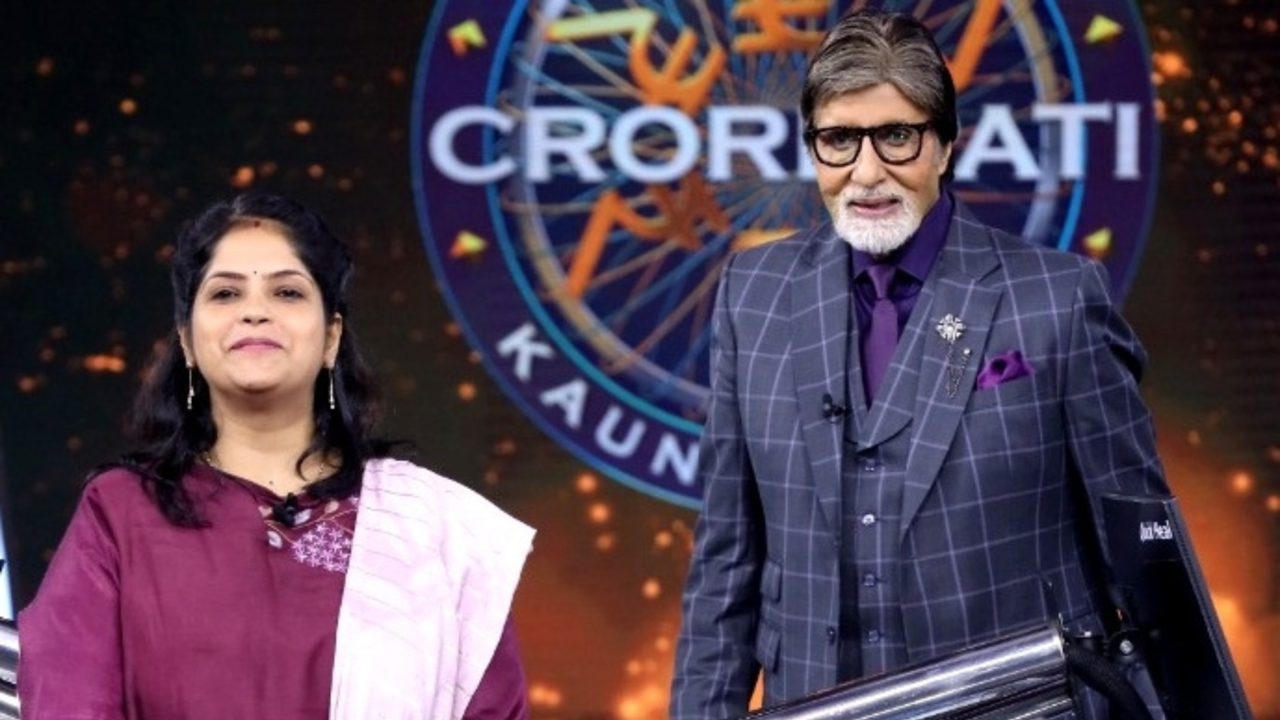 KBC 14: Amitabh Bachchan's hilarious banter with contestant Pinky ...