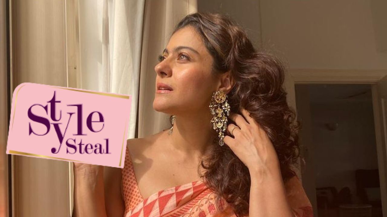 [STYLE STEAL] 3 sarees from Kajol's wardrobe that are perfect for the ...