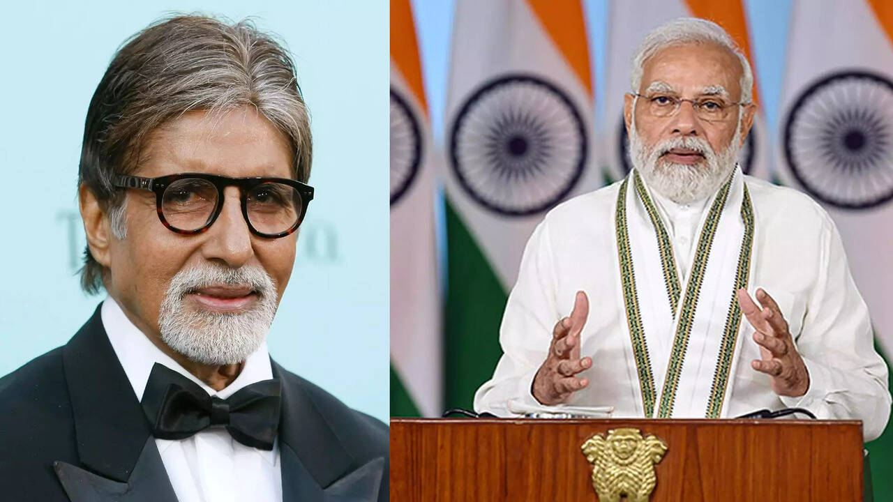 pm modi wished amitabh bachchan on his birthday नरेंद्र मोदी सहित अजय ...