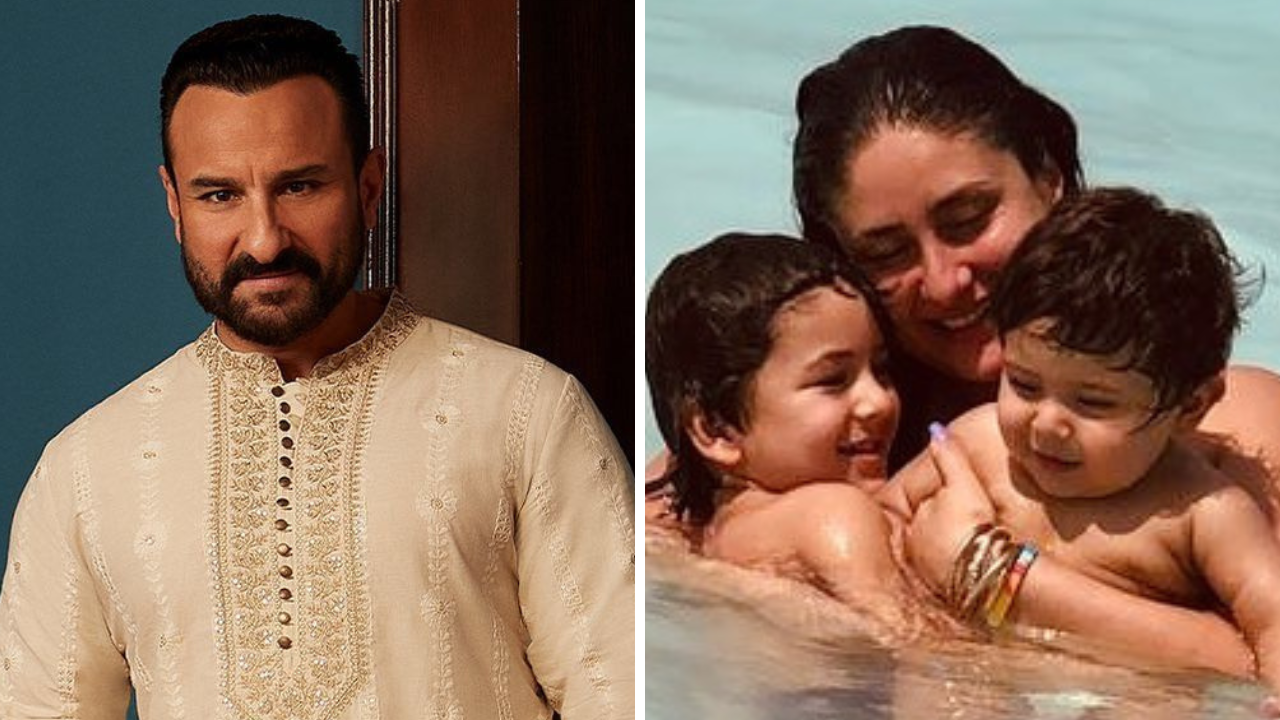 Saif Ali Khan reveals his son Jeh is a mama's boy, says Taimur has grown up quickly after little ...