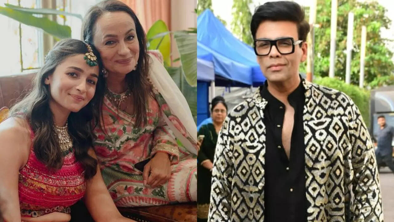 Soni Razdan calls Karan Johar Alia Bhatt's 'second father' as she ...