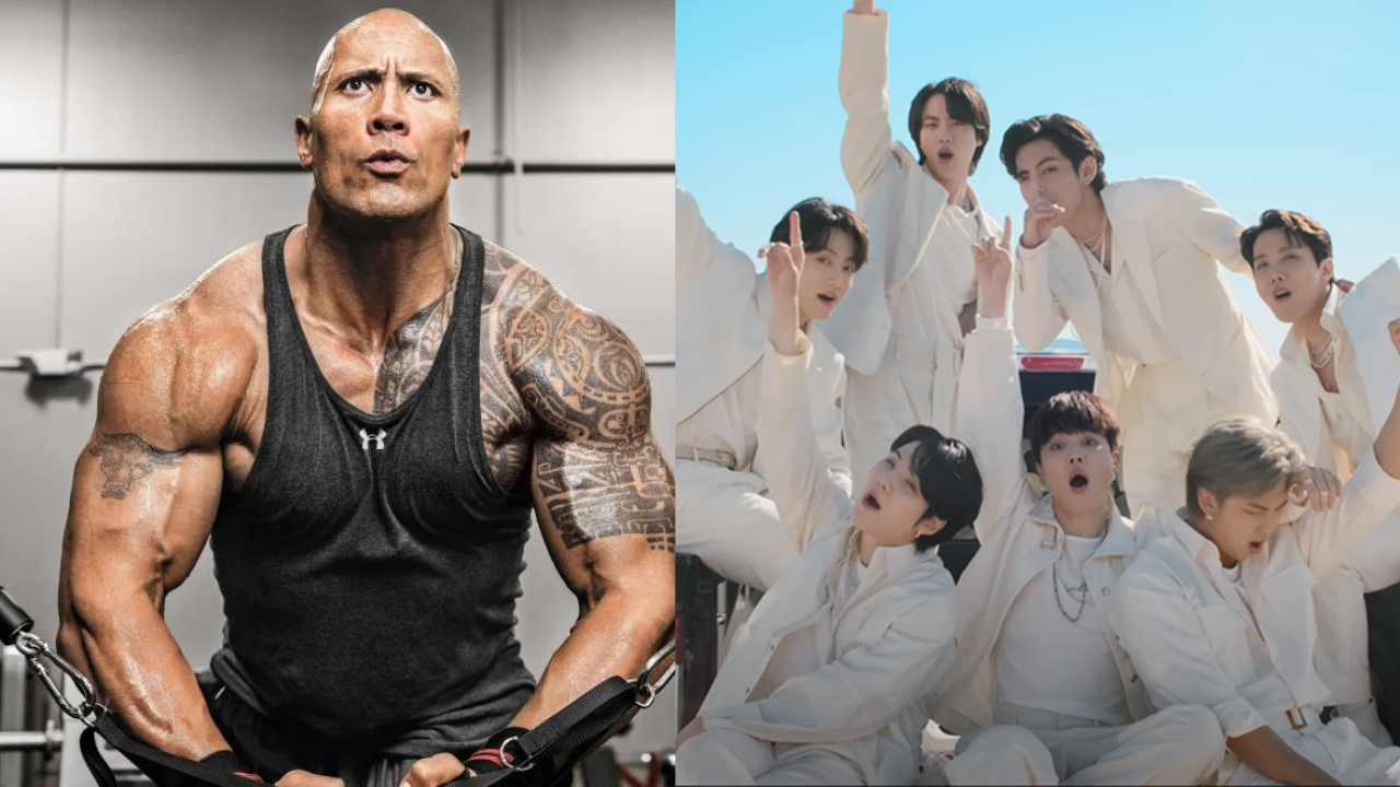 'They have an ARMY': Dwayne Johnson claims BTS may have a shot at ...