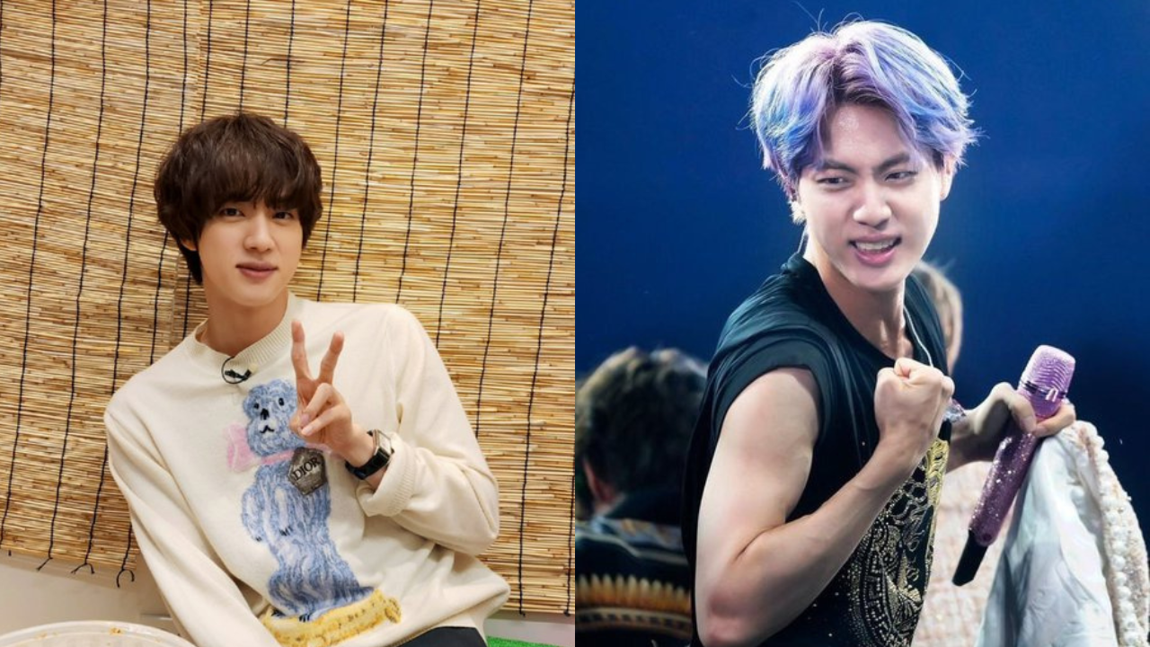 BTS' Jin has an innocently witty response to why he can't build muscles ...