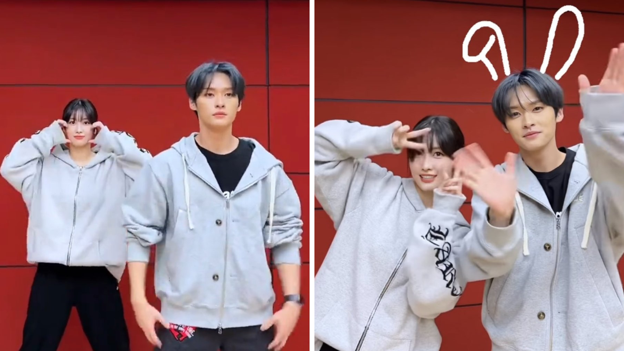 TWICE’s Momo gives Stray Kids’ Lee Know cute bunny ears; fans can't get ...