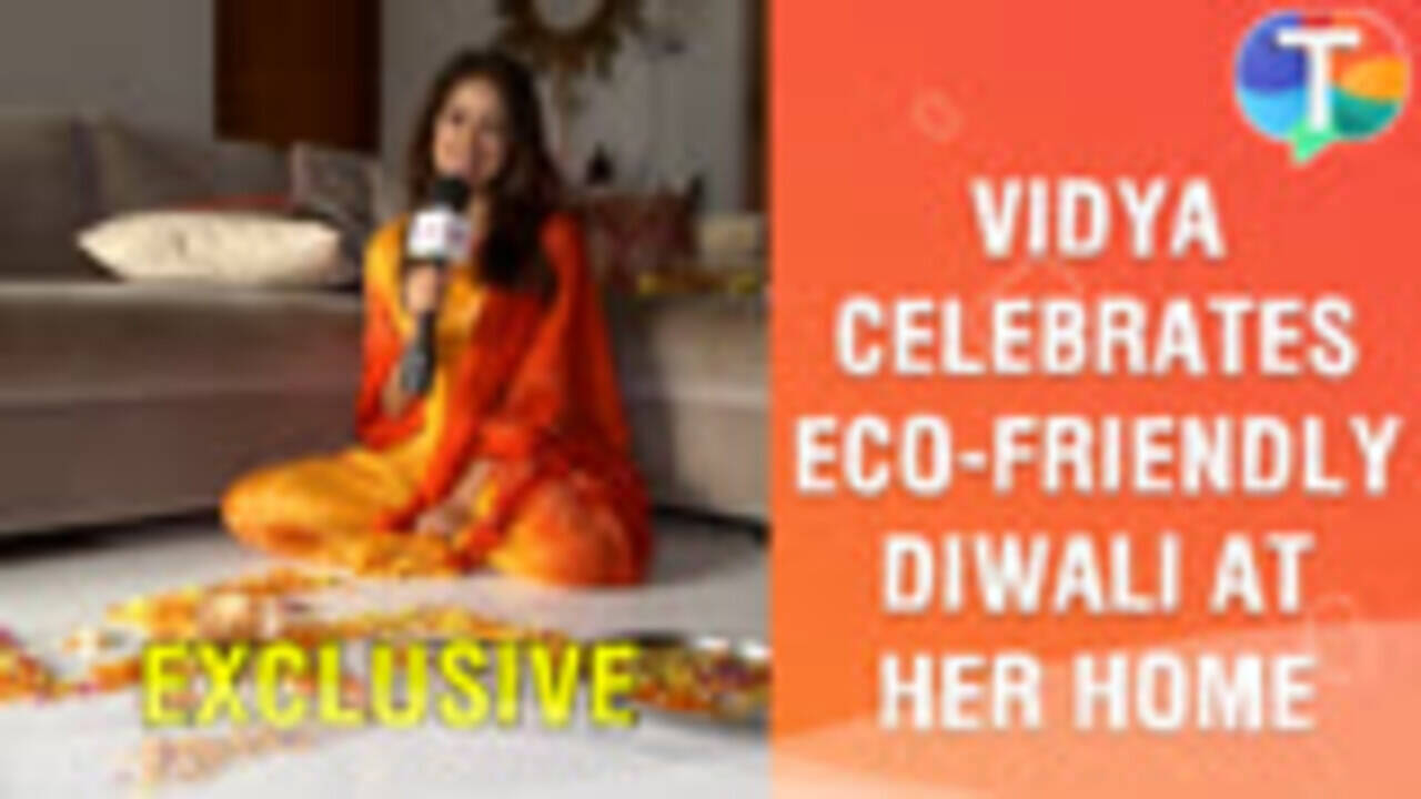 Vidya Malavade celebrates eco-friendly Diwali and speaks about her ...