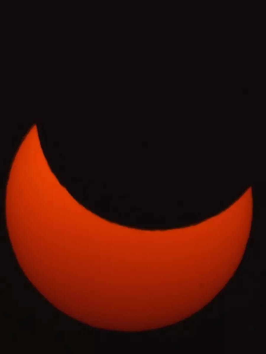 Decade's last solar eclipse - Pics from around India & world | Times Now