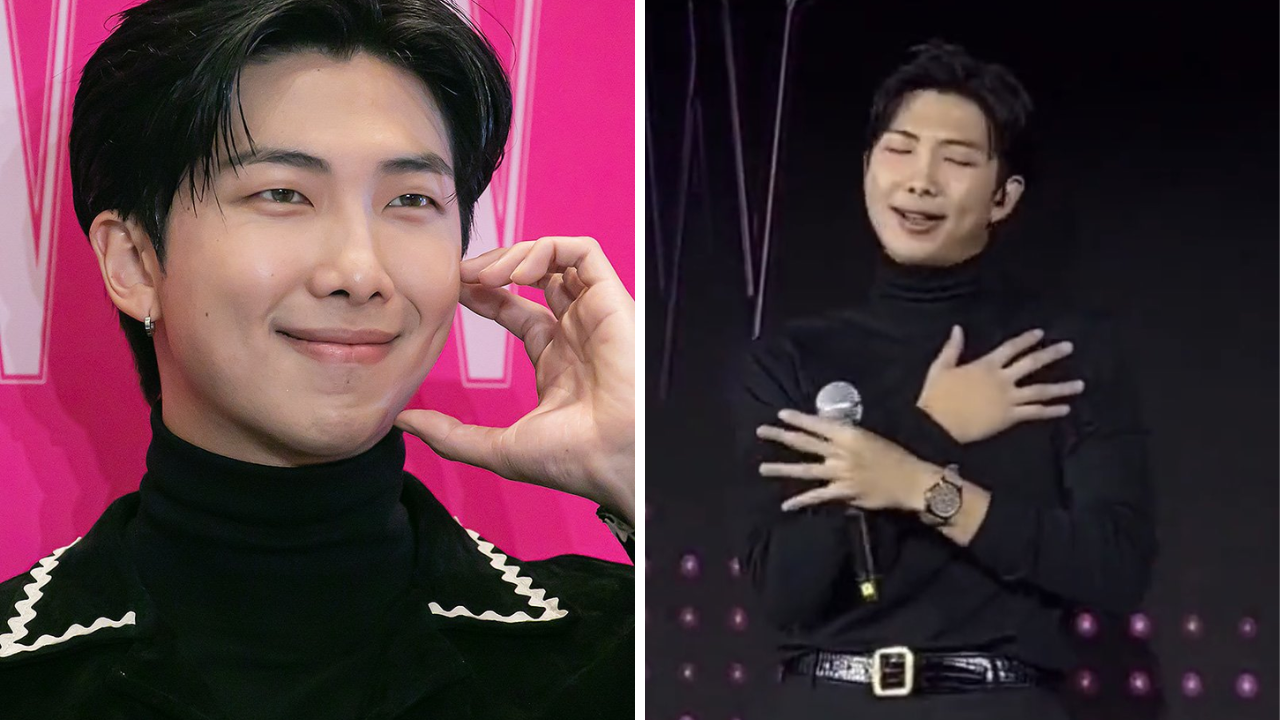 RM turns an A-list celebrity event into a BTS concert with surprise ...