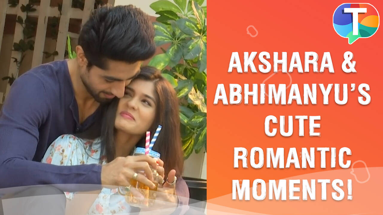 Abhimanyu and Akshara’s CUTE romance as they come closer | Yeh Rishta ...