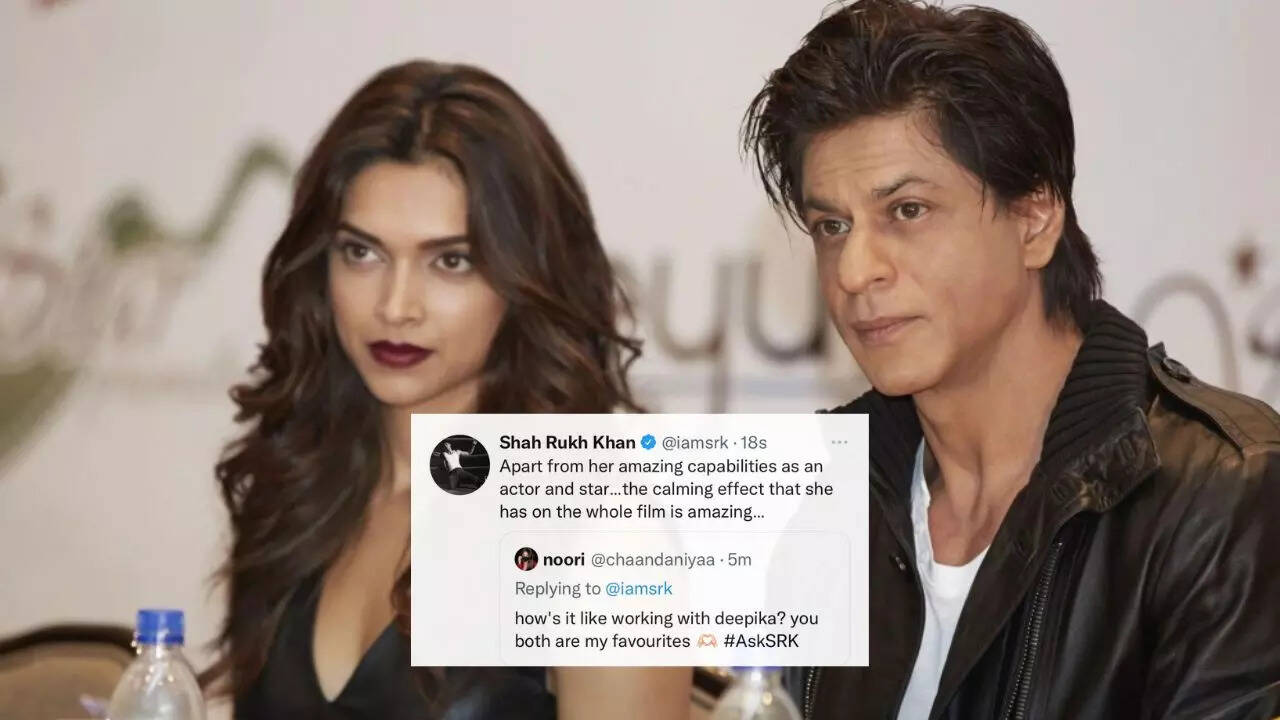 Shah Rukh Khan makes an interesting revelation about Pathaan co-star Deepika Padukone: 'The ...