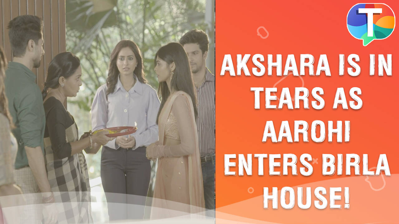 Akshara and Abhimanyu's FIGHT as he brings Aarohi-Neil in Birla house ...