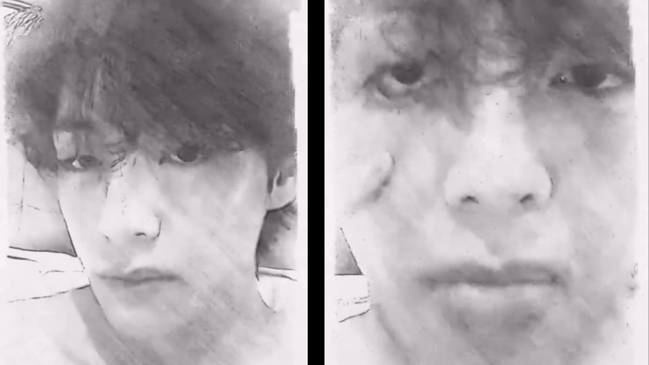 V drops a goofy take on Run BTS but ARMY can't look past his sultry ...