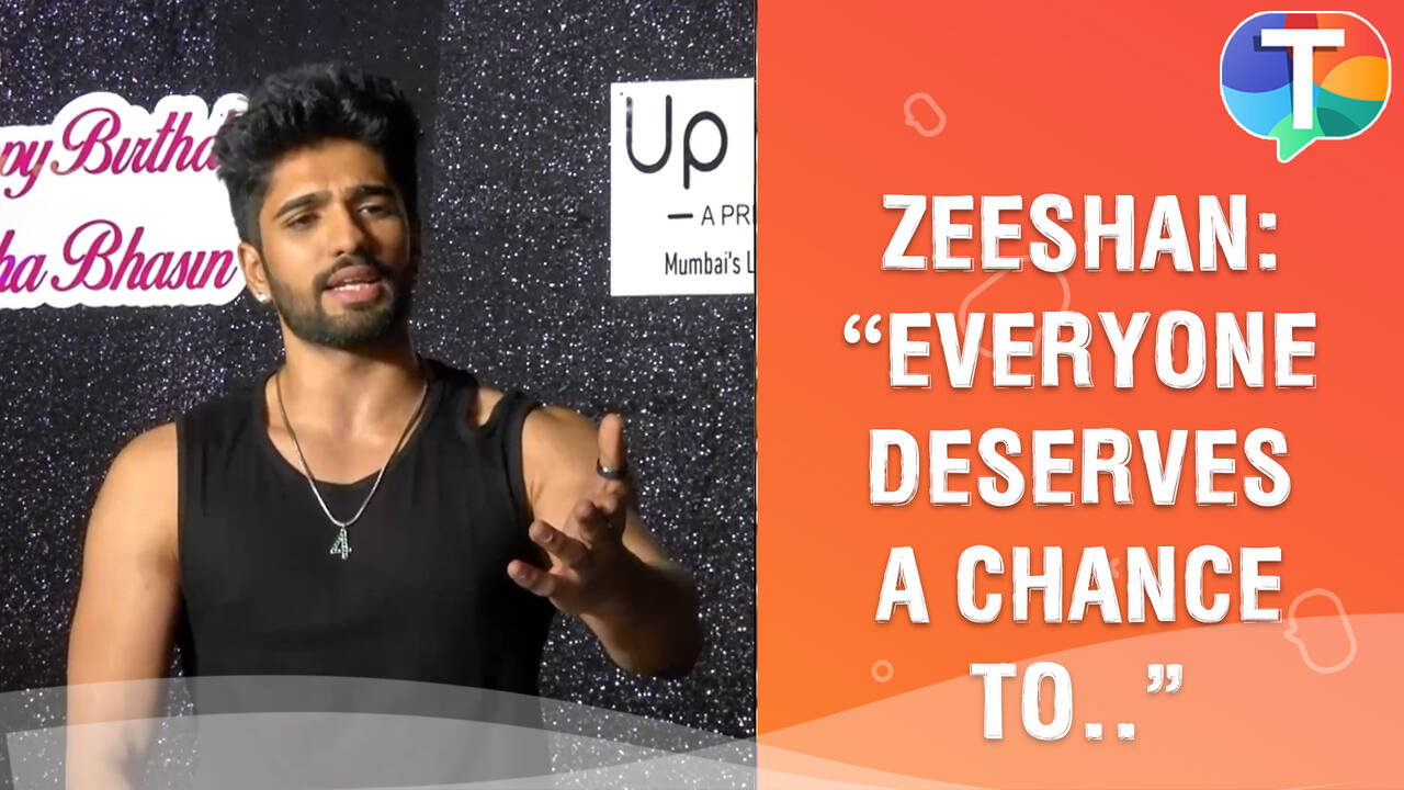 Zeeshan Khan SUPPORTS Sajid Khan and calls Priyanka Chahar Choudhary a ...